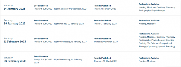 OET Exam Dates 2023 | OET Turkey Official Test Center